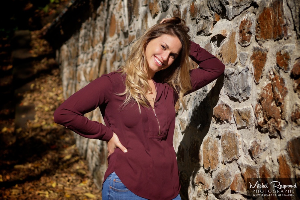 Au parc Jean Drapeau avec Amlie Godoy